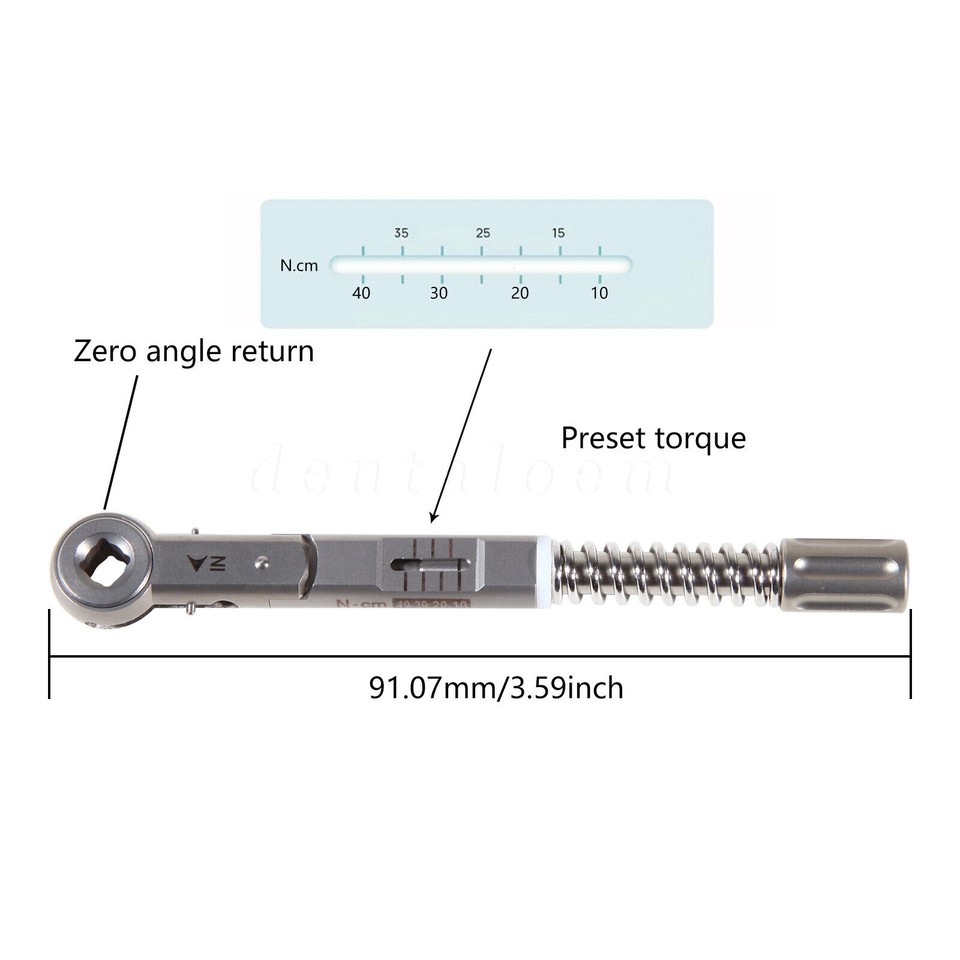 Universal Implant Kit w/9 Drivers 132°C Autoclavable Torque Wrench | eBay