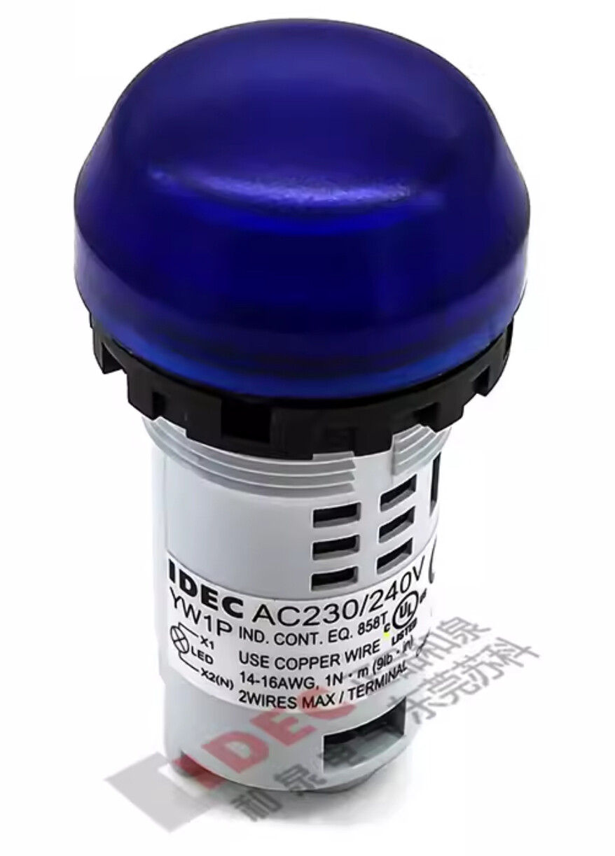 1pcs IDEC Indicator lamp Signal lamp YW1P-2UQM3S AC220V | eBay