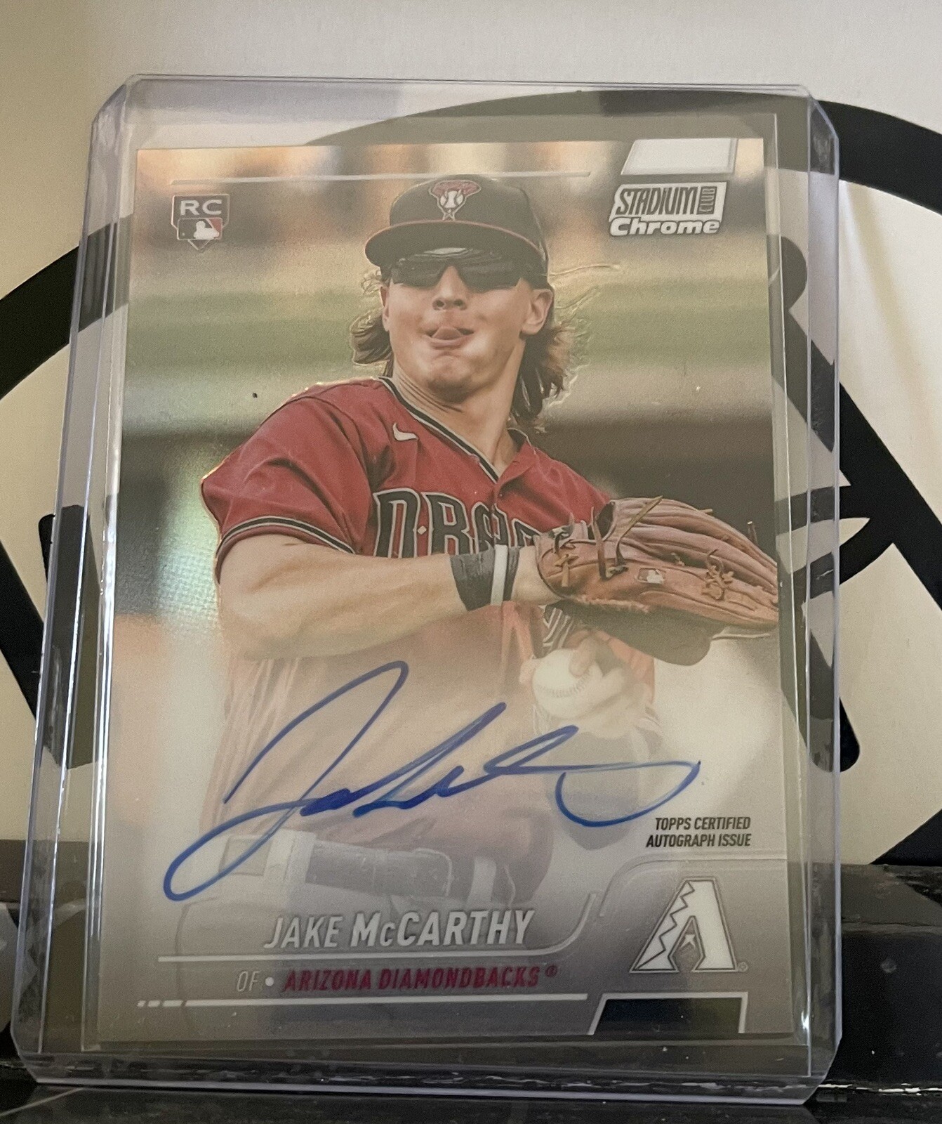 2022 Topps Stadium Club Chrome - Autographs #SCCBA-JMC Jake McCarthy ...