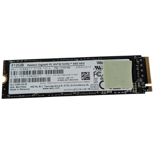 WD SN730 512GB M.2 NVMe SSD Solid State Drive SDBQNTY-512G-1001 | eBay