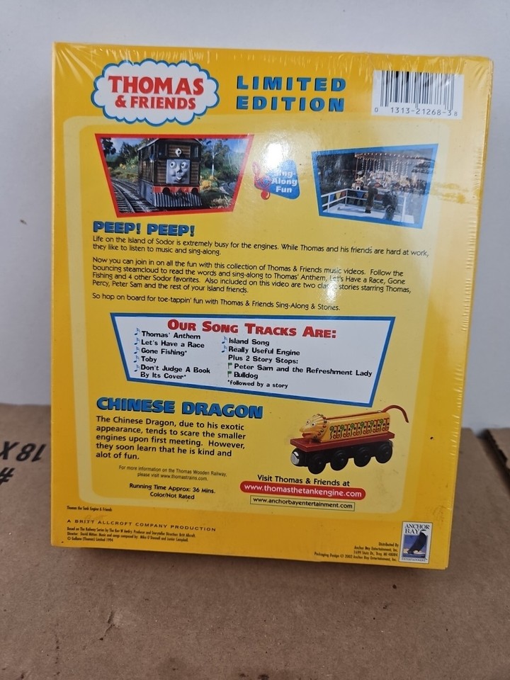 Thomas The Tank Engine & Friends Sing-Along & Stories Limited Edition ...