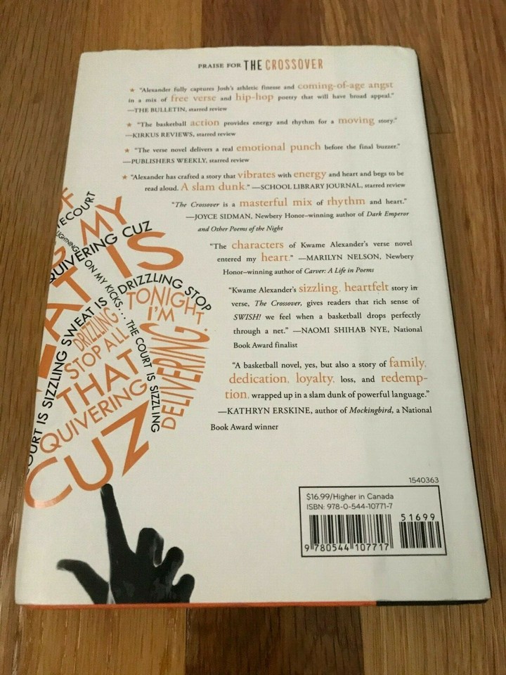 The Crossover by Kwame Alexander (Paperback) 9780544935204| eBay