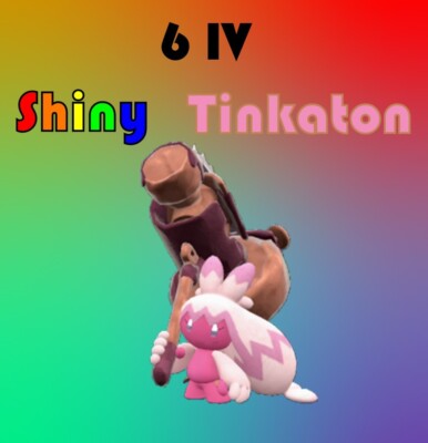 CUSTOM SHINY TINKATON Pokemon Scarlet/Pokemon Violet 6IV/Starters ...