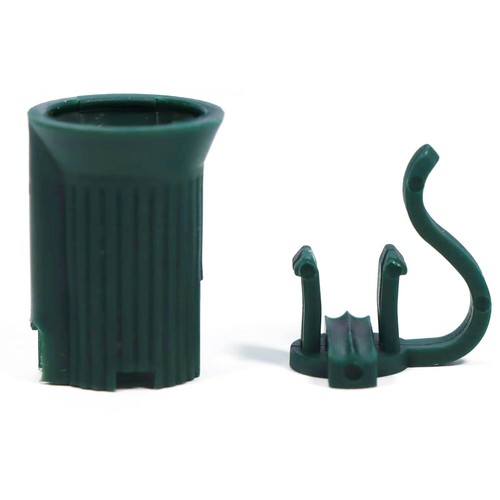 100 PCS C7 Sockets, Christmas String Light Replacement Lamp Bulb Holder ...