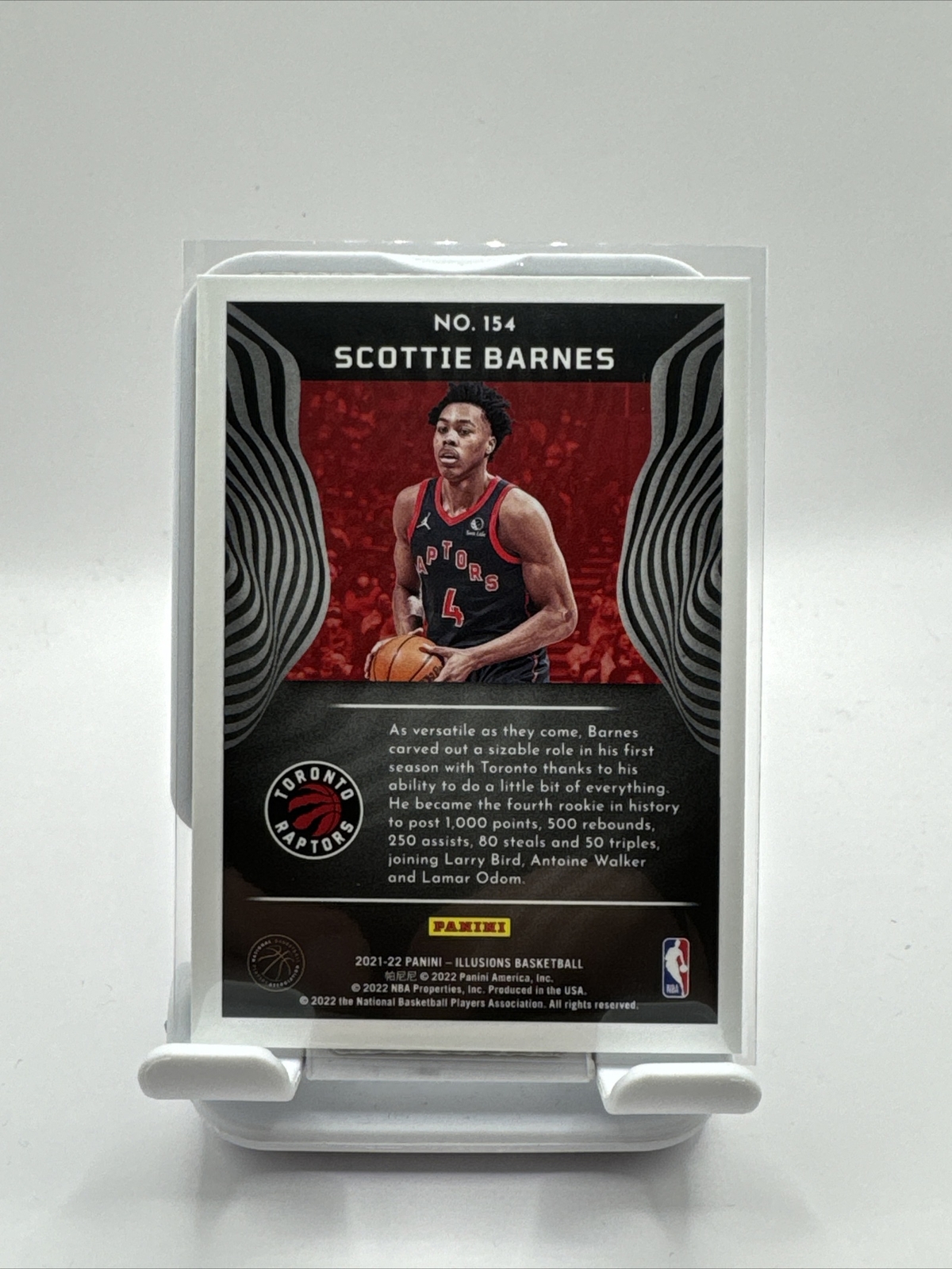2021-22 Panini Illusions Scottie Barnes Rookie Toronto Raptors #154 | eBay