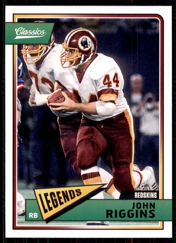2018 Panini Classics John Riggins Washington Redskins #162 NFL Football ...