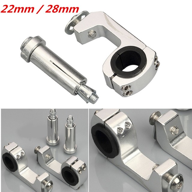Motorcycle Handlebar Hand Guard Bracket 22mm/28mm Mounting Accessories ...