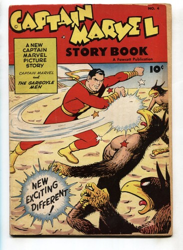 Captain Marvel Story Book #4 - 1949 - Fawcett - VG - comic book | eBay