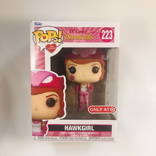 Funko Pop! DC Comics Bombshells Pink Hawkgirl Hot Topic #223 Target ...