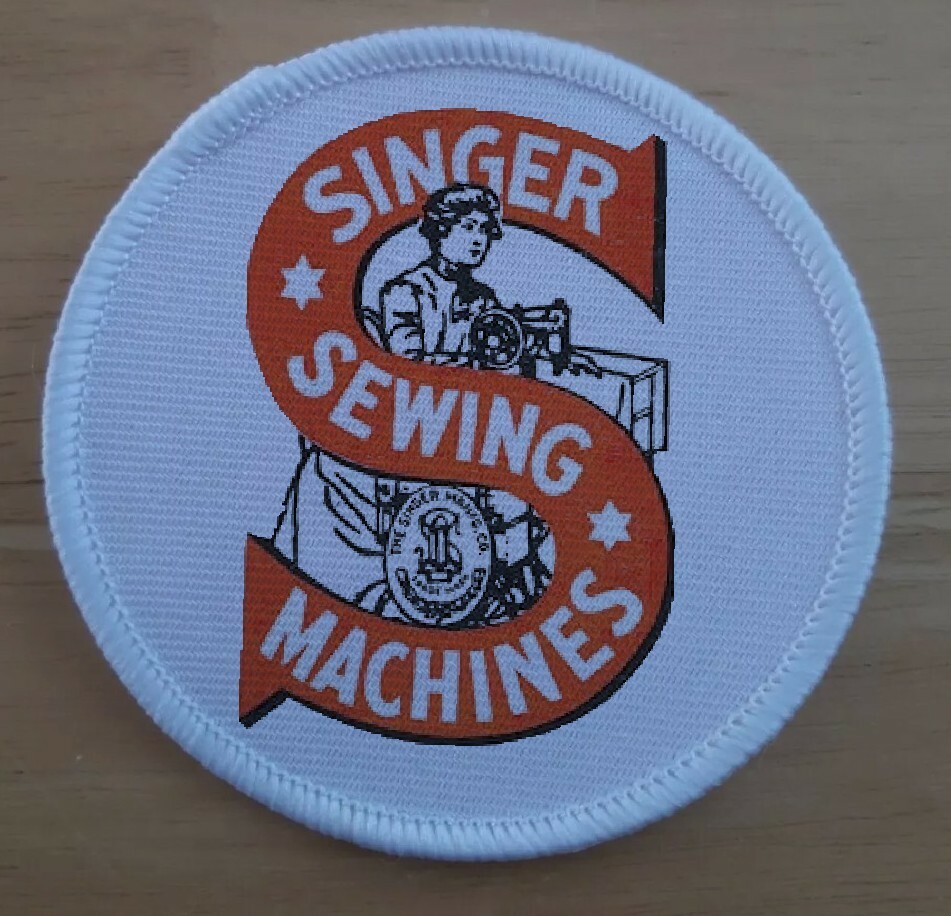 Singer Sewing Machine Patch Badge | eBay