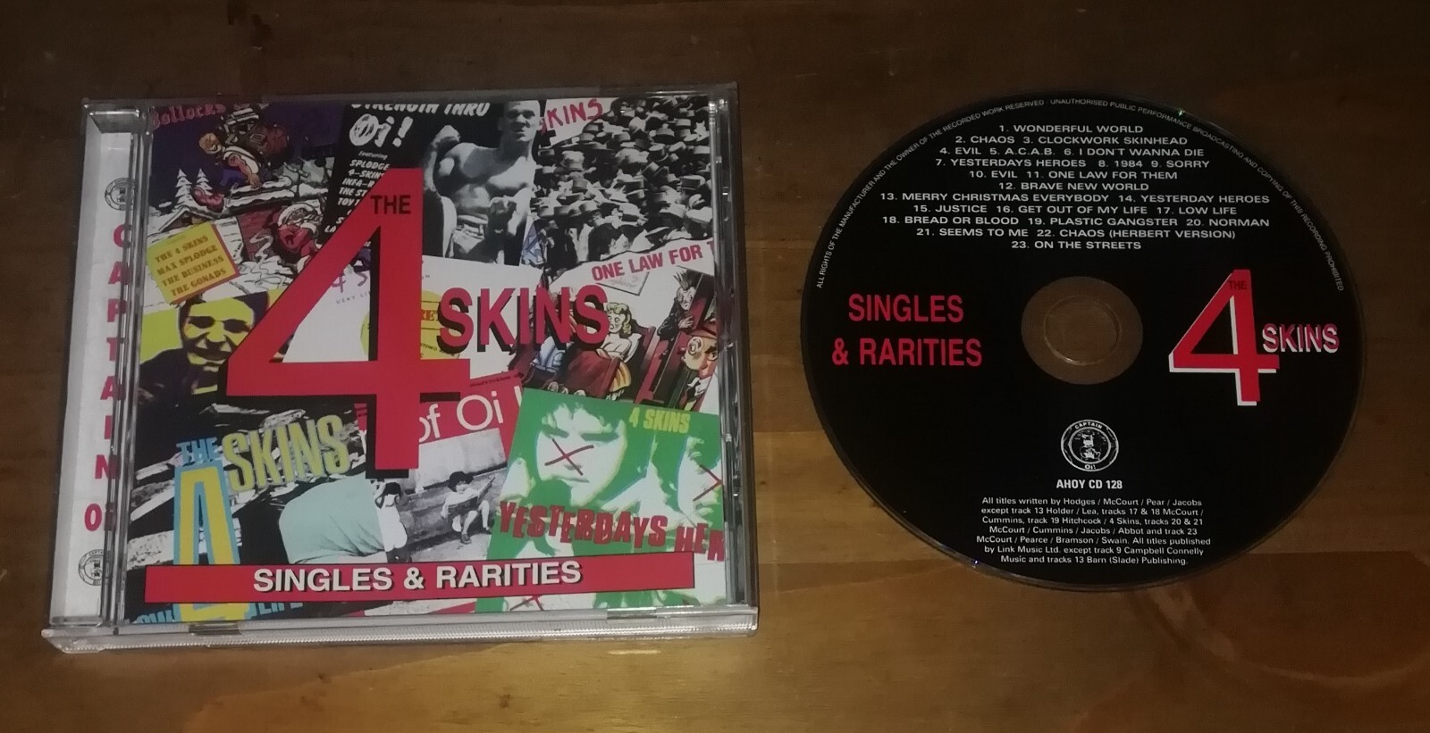 Singles & Rarities by The 4-Skins (CD, 2000) for sale online | eBay