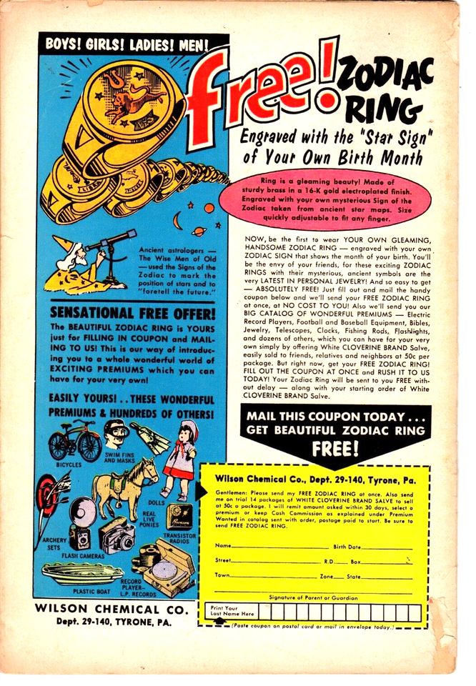 Archie Comics # 123 (VG- 3.5) 1961. Monster cover | eBay