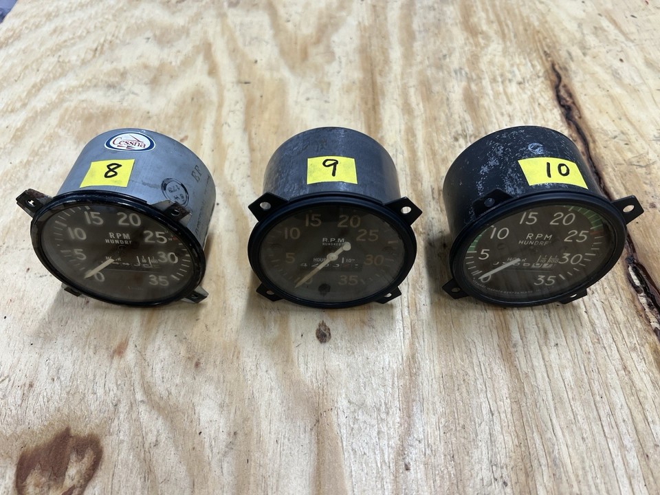 Aircraft Tachometers In Good working Condition, Tested. $70 ea. | eBay
