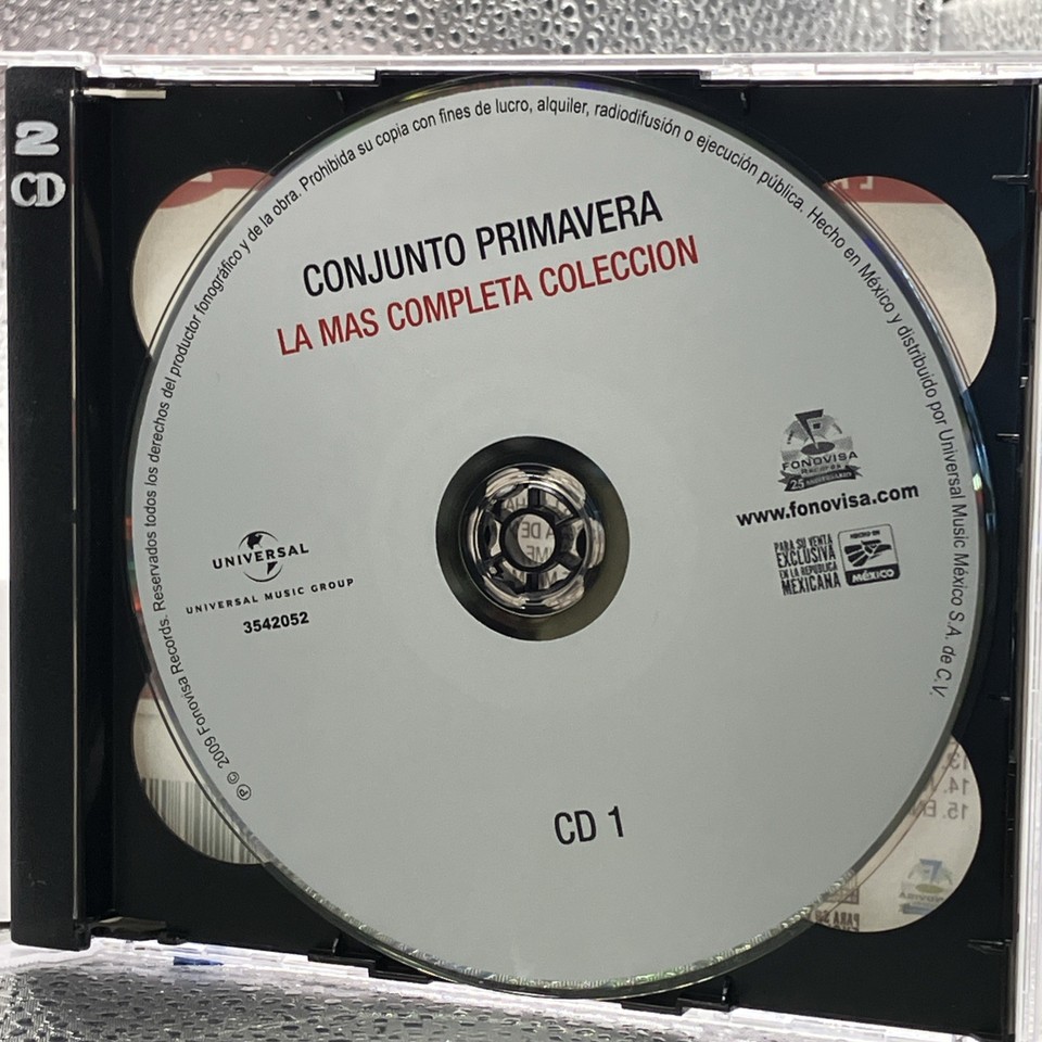 Conjunto Primavera La Más Completa Colección CD | eBay