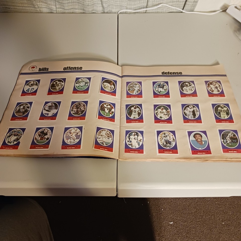 SUNOCO NFL ACTION ’72 STAMP ALBUM–COMPLETE STAMP SET | eBay