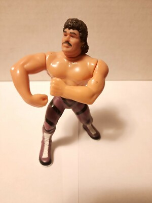 WWF RAVISHING RICK RUDE Hasbro Wrestling Action Figure - WWE WCW - RARE ...