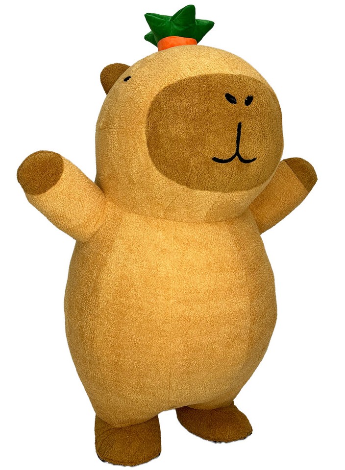 Capybara Inflatable Costume Plush Mascot Halloween Cosplay Funny Party ...