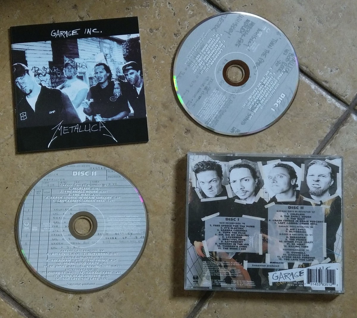 Metallica Garage Inc Cd
