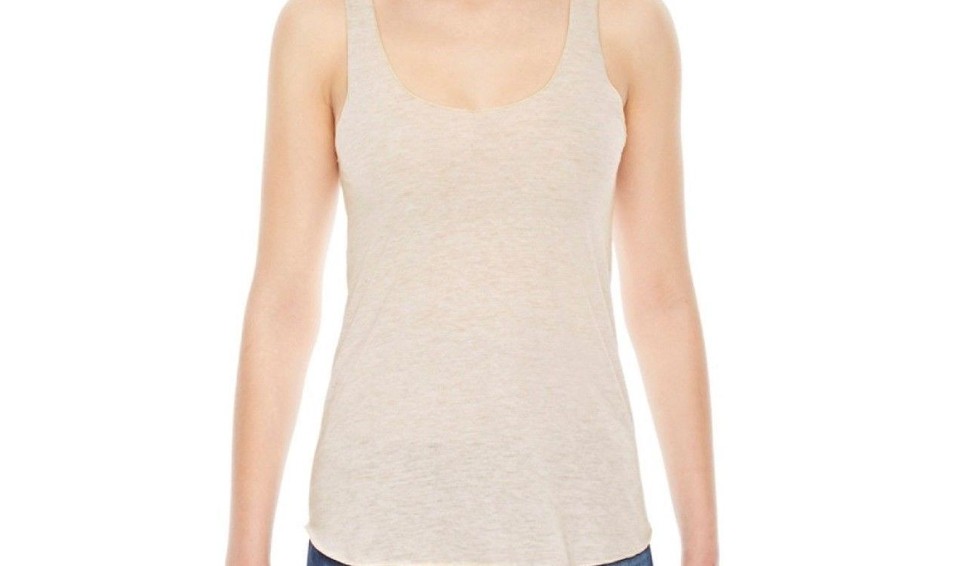 American Apparel - Ladies Triblend Racerback Tank Top, T-Shirt, Women's ...