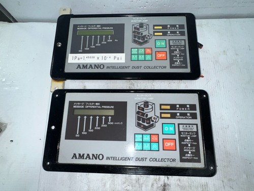 Lot of (2) Amano Dust Colllector Control Panels | eBay