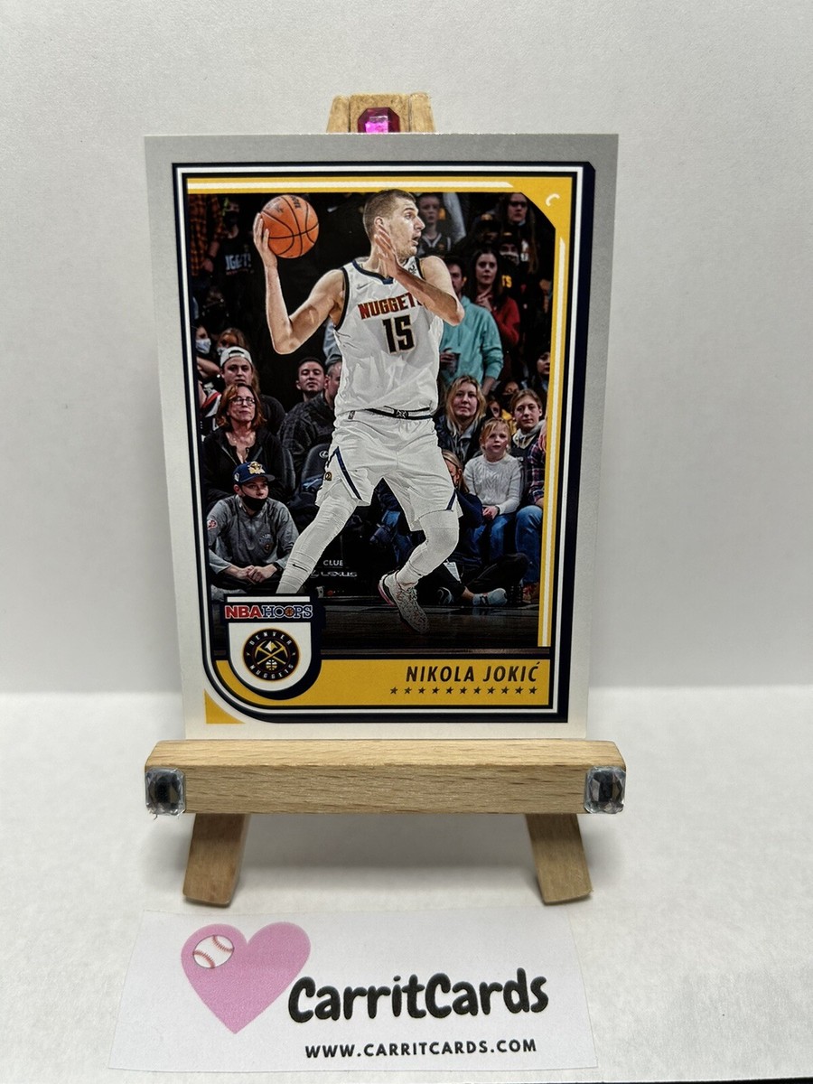 NIKOLA JOKIC 2022-23 Panini Hoops Basketball #187 Denver NIKOLA JOKIC 2022-23 Panini Hoops Basketball #187 Denver