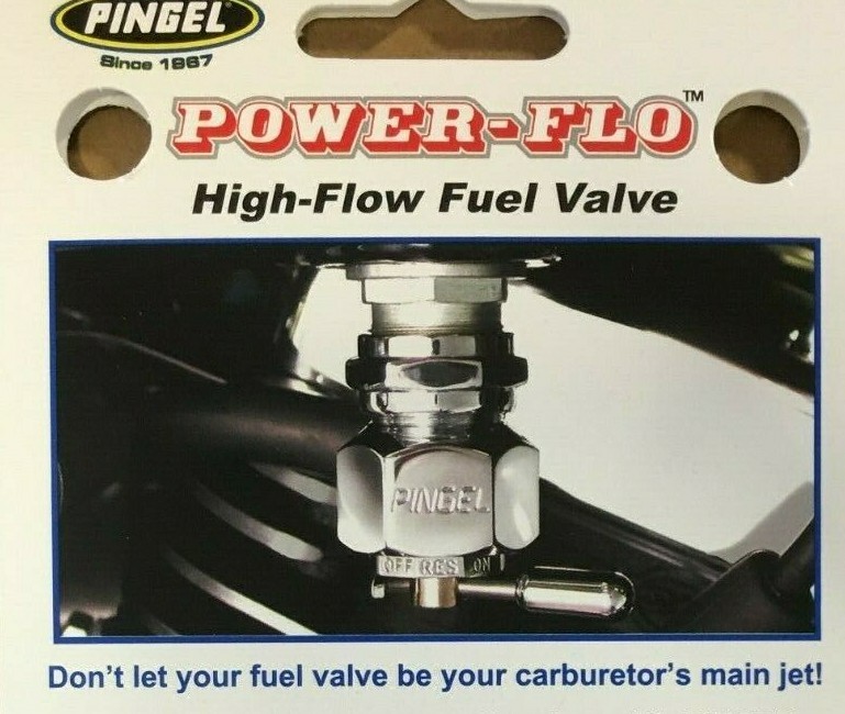 Big Dog Motorcycles OEM PINGEL Petcock Fuel Valve CHROME All 2000-2011 ...