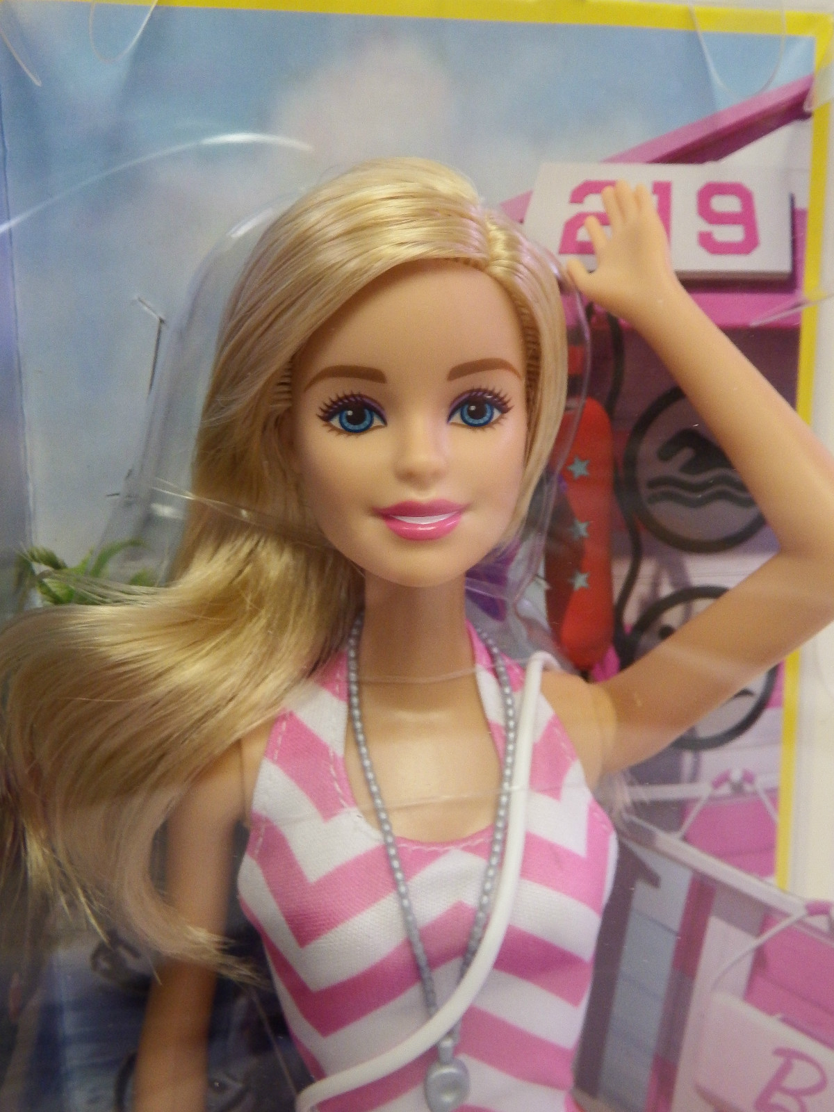 I can be... LIFEGUARD Barbie Doll & her Accessories - Ages 3 & up | eBay