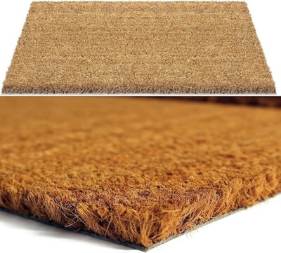 Heavy Duty Coir Welcome Matting Indoor/Outdoor Foyer Lobby Reception ...