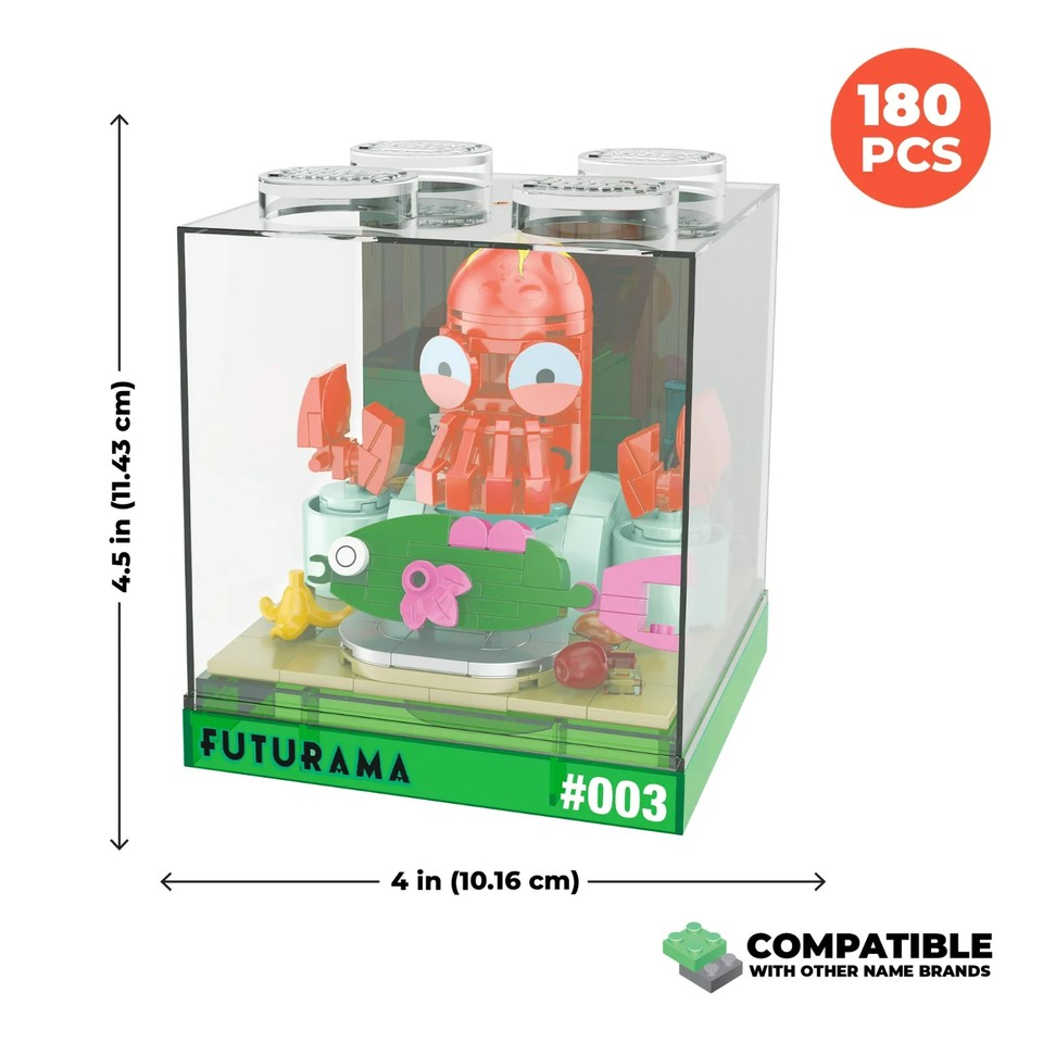 Brickcraft Futurama Dr. Zoidberg Building Kit for Ages 8+ - Free ...