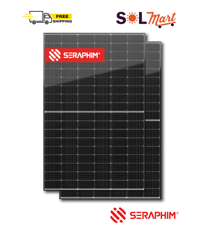 Seraphim N-Topcon series 440W Bifacial Solar panel (SRP-440-BTD-BG ...