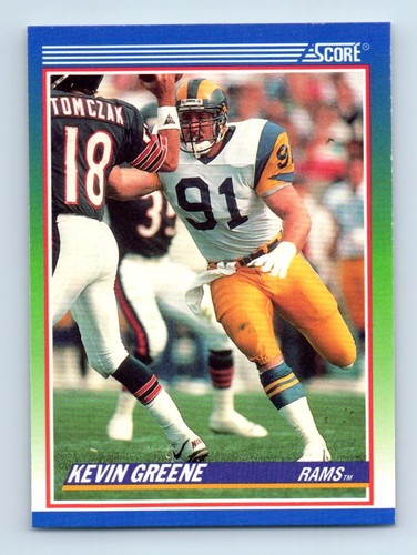 1990 Score Kevin Greene Los Angeles Rams #374 | eBay