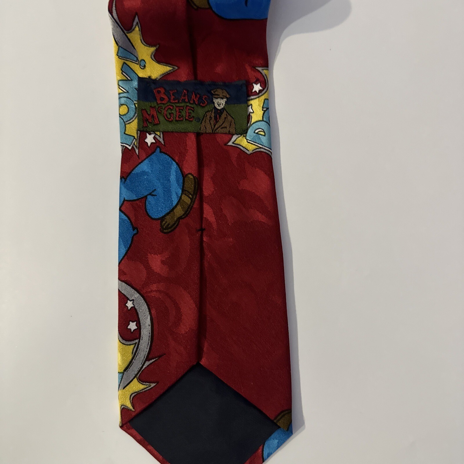 Vintage Popeye the Sailor Man Beans McGee Tie Necktie… - Gem