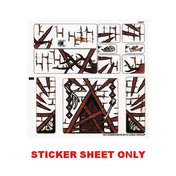 LEGO 79014 - LotR / The Hobbit - Dol Guldur Battle - Sticker Sheet | eBay