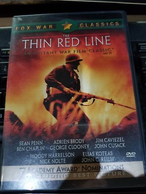 The Thin Red Line (DVD, 2001, Fox War Classics) WIDESCREEN LIKE NEW w ...