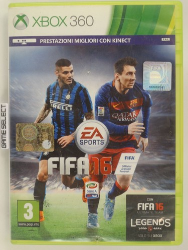 Fifa 16 Football 2016 Microsoft Xbox 360 Pal Eur - - Original Complete ...