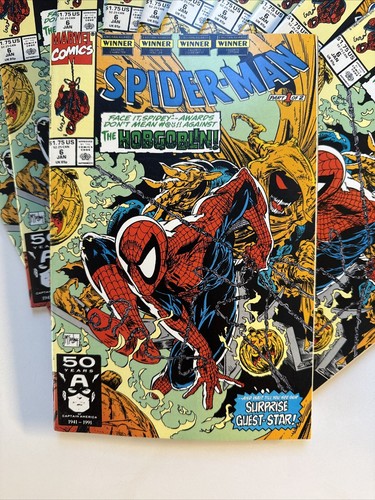 Spider-Man #6 GHOST RIDER HOBGOBLIN Todd McFarlane Marvel - Lot of 10 ...