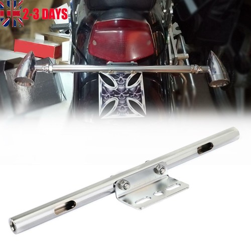 Universal Moto Front Turn Signal Spot Light Bar Mount Bracket Clamp ...