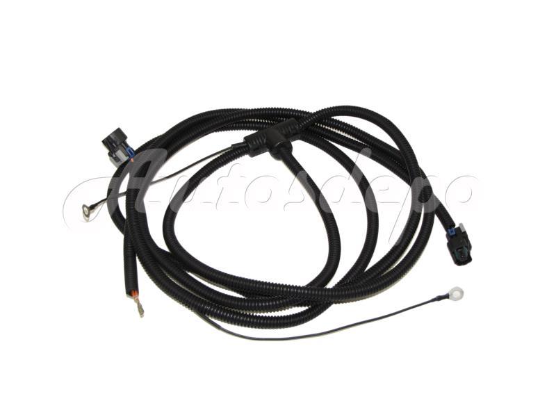 Painted WA403P Front Bumper End Cap Fog Light Harness For Silverado ...