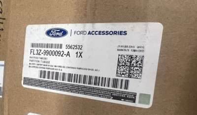 Genuine 16-24 Ford F-150 Black Bed Divider Kit for BoxLink FL3Z-9900092 ...