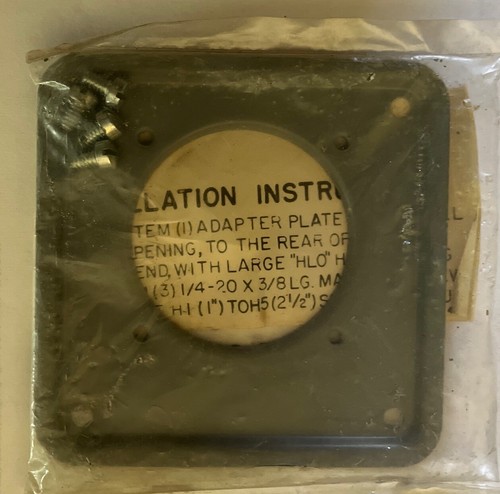 New Eaton B-Line Adapter Plate, Large H-Base To AW Hub, H-7, Free Ship ...