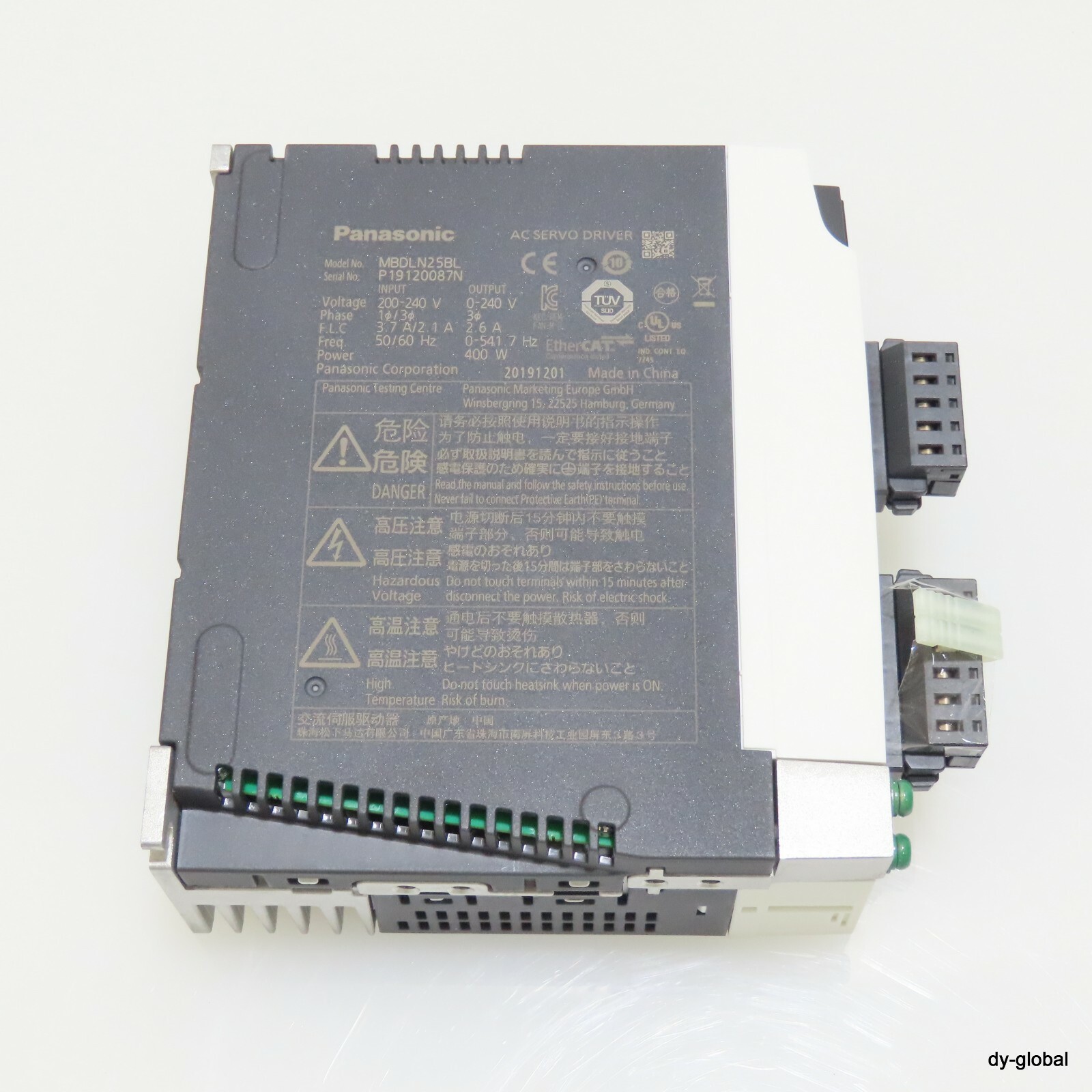 PANASONIC NIB MBDLN25BL AC SERVO DRIVER 400W DRV-I-2396=9L11 | eBay