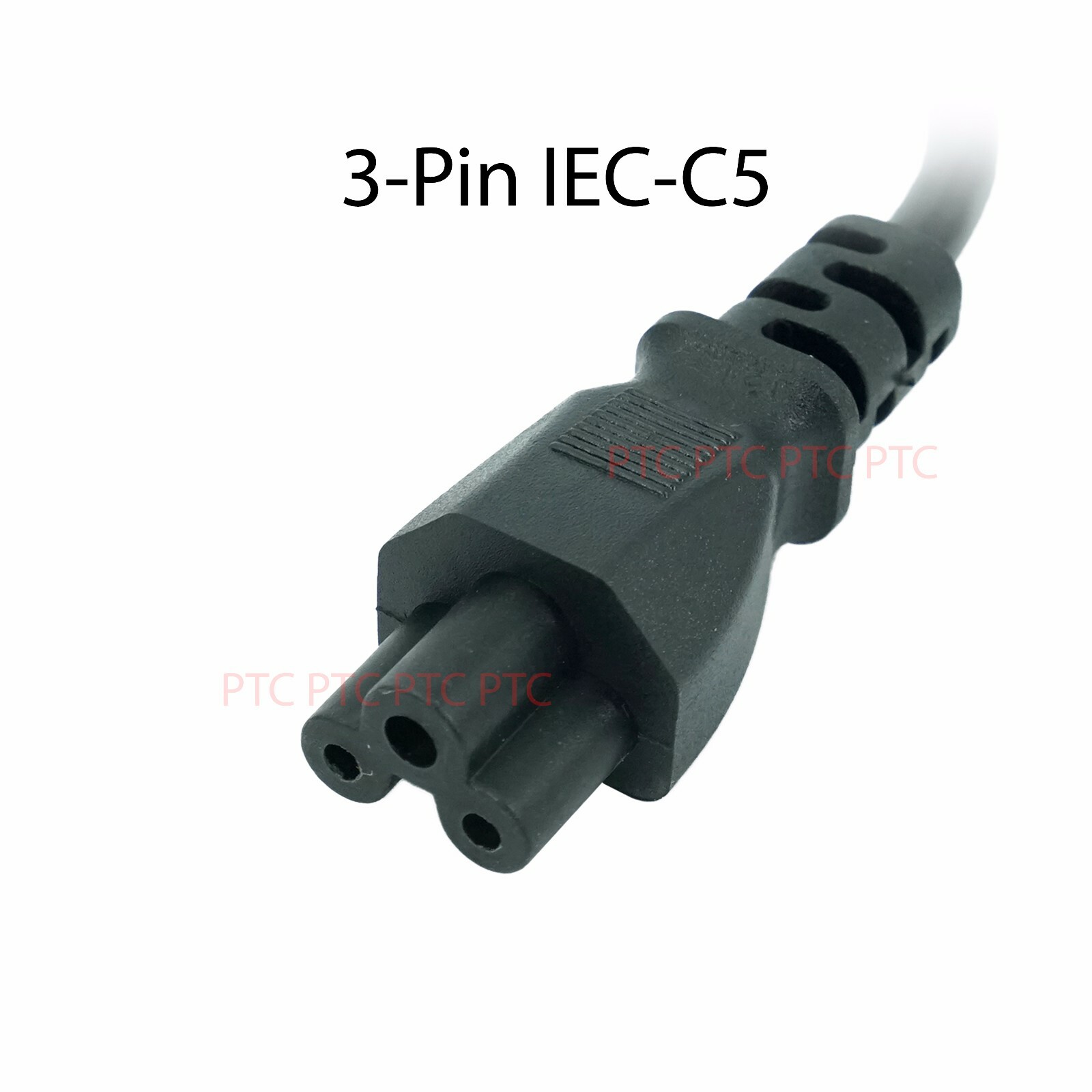 125CM Power Lead Cable Cord AU 3 Pin to Clover leaf Plug IEC C5 ...
