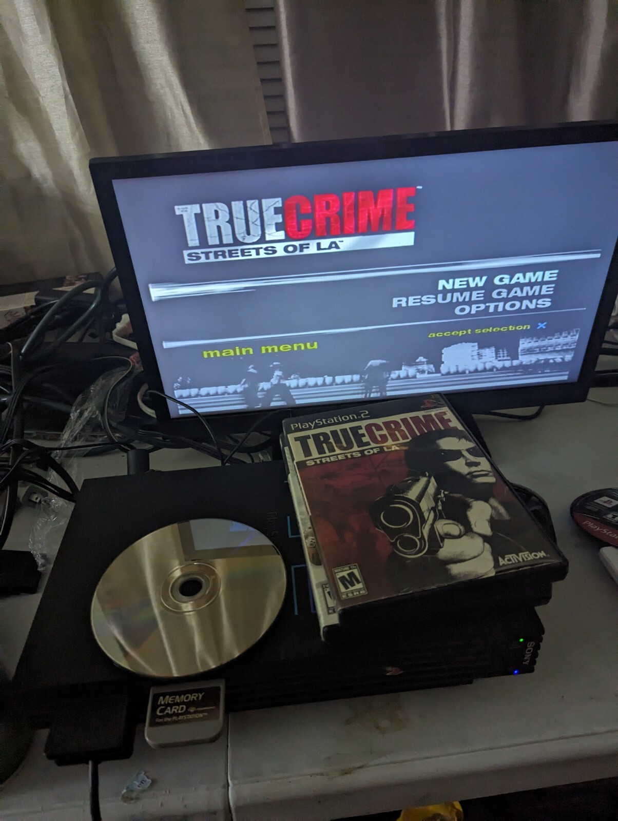 SONY PLAYSTATION 2 PS2 Fat Console Lot Bundle w/ OEM Controllers and 8 ...