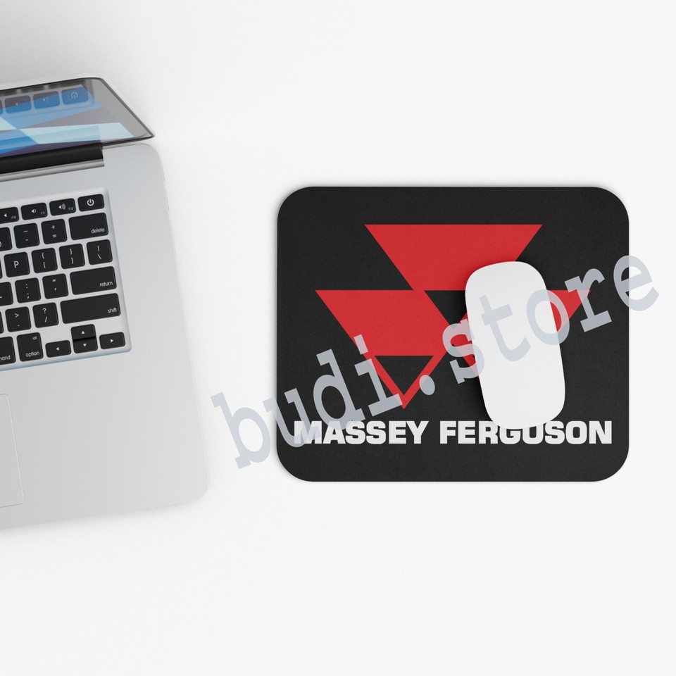 Massey Ferguson Tractor Logo Black Mousepad Desk Mat Gaming Mouse Pad ...