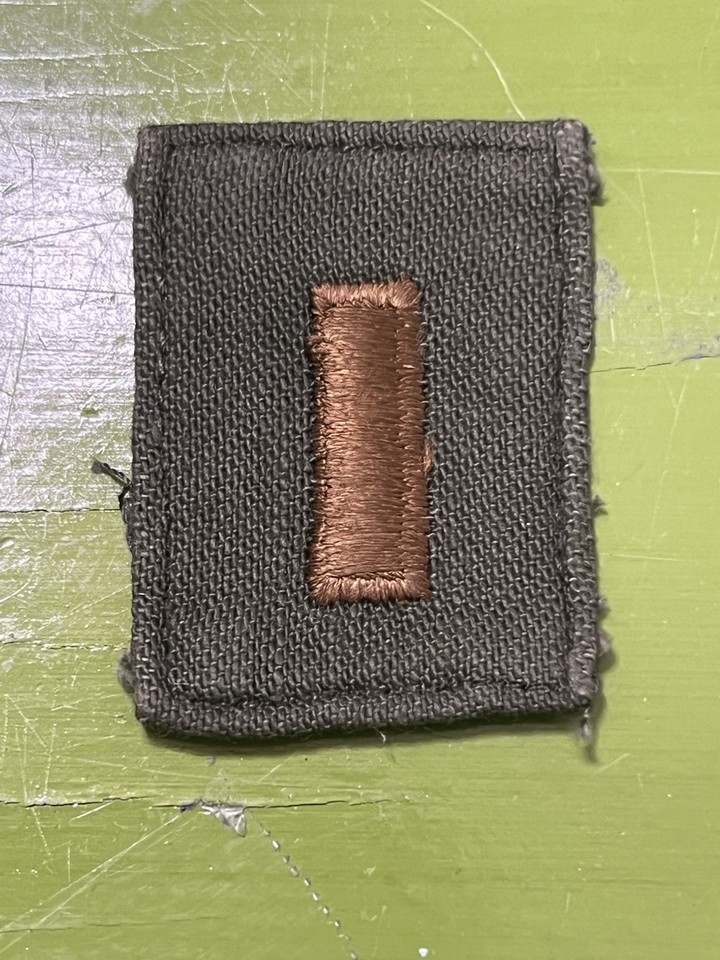 US ARMY 2nd LT Officer Uniform Rank Patch Second Lieutenant | eBay