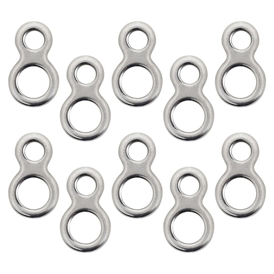 50 Pcs Fishing Lure Tackle Connectors Practical Heavy Duty Connectors ...