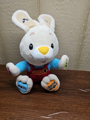 Baby First TV Harry the Bunny Talking Plush Stuffed Talks Sings / Works ...