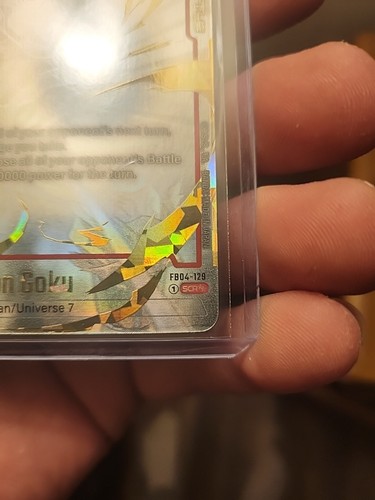 Dragon Ball card Son Goku SCR Super Parallel Rare Fusion World FB04-129 ...