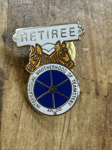 Teamsters Retiree Pin Lapel Hat International Brotherhood Enamel ...