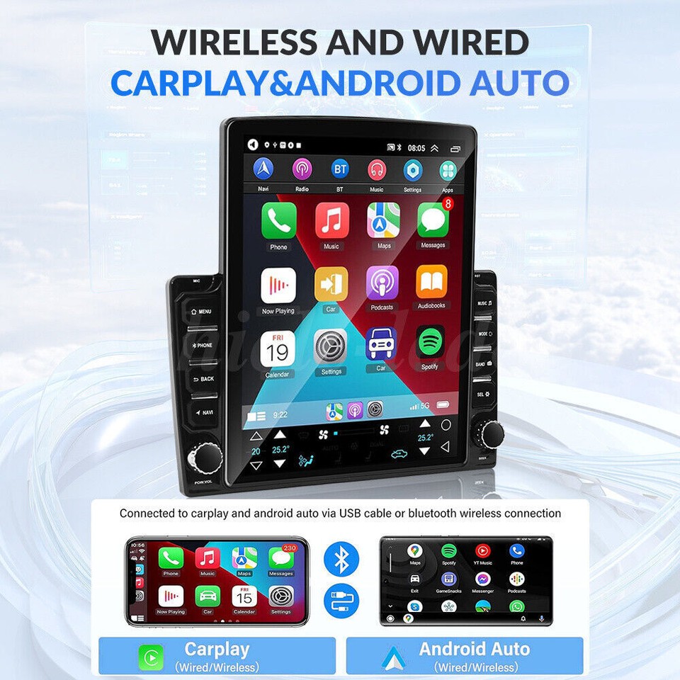 For Chevrolet Corvette 2005-2013 Android 15 Carplay Car Stereo Radio ...